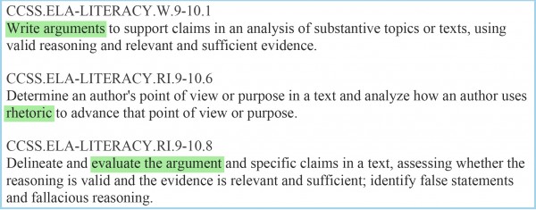 How To Teach Argument Writing